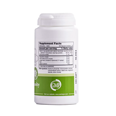 Essential C-curity - MAISTO PAPILDAS SANTEGRA, Vitaminas C, 60 tab.